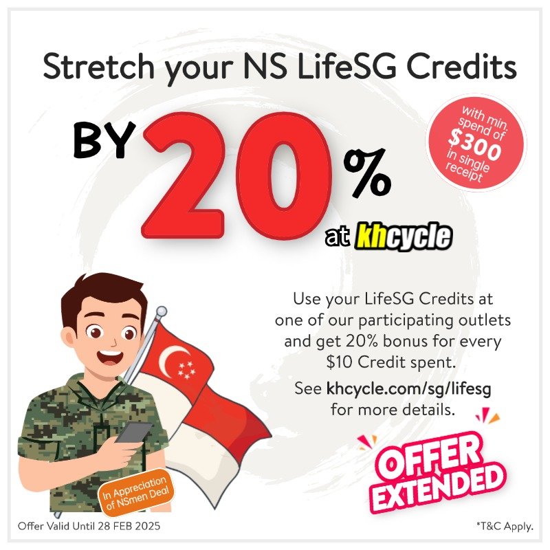 LifeSG - Khcycle Singapore